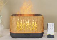 China 200ml Hollow Household 5V Flame Aromatherapy Machine Humidifier With Remote Control for sale