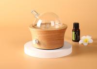 China 30ml Oil Aromatherapy Home Aroma Diffuser With 7 Led Light Wooden Base Waterless for sale