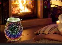 China 400ml Electric Fragrance Oil Lamp Burner 3D Little Star Glass Oil Lamp Burner Wax Melt Warmer for sale