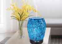 China 100 Ml Electric Air Cooler Ultrasonic Scent Mist Aromatherapy Essential Oil Glass Humidifier Lamp Aroma Diffuser for sale