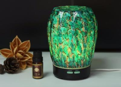 China 100 Ml Creative Colored Glass Aromatherapy Machine Colorful Aromatherapy Lamp Home Ultrasonic Atomization for sale