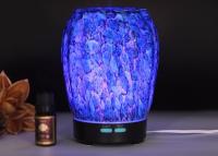 China 100 Ml Creative Colored Glass Aromatherapy Machine Colorful Aromatherapy Lamp Home Ultrasonic Atomization for sale