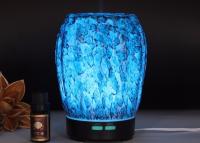 China 100 Ml Creative Colored Glass Aromatherapy Machine Colorful Aromatherapy Lamp Home Ultrasonic Atomization for sale