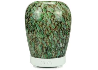 China 100 Ml Ceramic Glass Ultrasonic Aromatherapy Machine Wholesale Aromatherapy Lamp Mini Humidifier Air Essential for sale