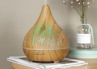China 400ML Aromatherapy Cool Mist Humidifier Ultrasonic Bamboo Aroma Essential Oil Diffuser for sale
