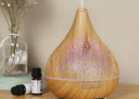 China 400ML Aromatherapy Cool Mist Humidifier Ultrasonic Bamboo Aroma Essential Oil Diffuser for sale