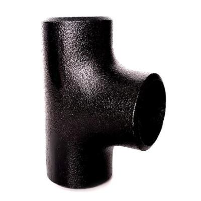 China P265gh Painting Pipe Fitting Tee Carbon Steel Seamless Forged for sale