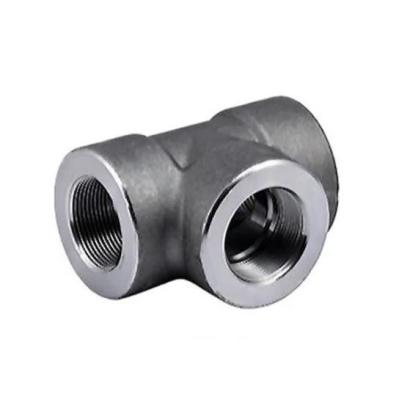 China B16.11 Stainless Steel Pipe Tee Socket Weld High Pressure for sale