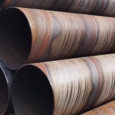China Spiral Welded SSAW Carbon Steel Pipe 6mm - 20mm For Oil And Gas Pipeline for sale