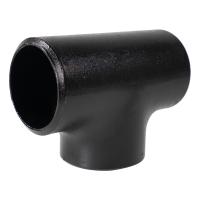 China API5l Carbon Steel Equal Reducing Tee Black Mild Pipe Fittings for sale