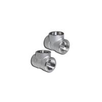 China ANSI B16.11 A105 Welding Reducing Tee Fitting Forged Stainless Steel Seamless for sale