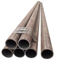 China ASTM A53 A36 Q235 Q235B 1045 Hot Rolled Seamless Steel Pipe Round for sale