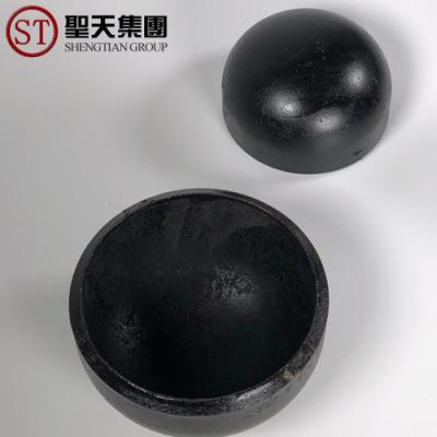 China Customized Size SCH5 Mild Steel End Caps Hemispherical for sale