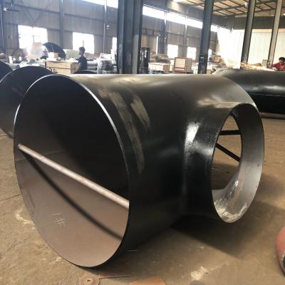 China SCH5S Pipe Fitting Tee Asme B16.9 Astm A234 Wpb Equal for sale
