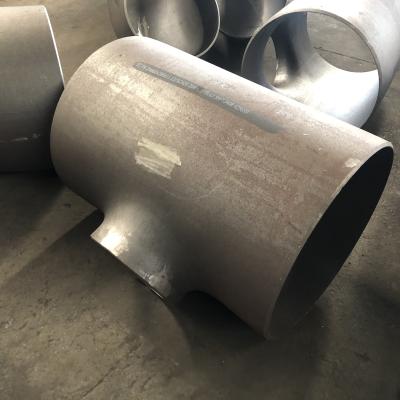 China A234 Wpb Carbon Steel Pipe Fitting Seamless Buttweld Tee for sale