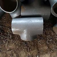 China 304 Forging Welded Equal Tee Stainless Steel Astm B16.9 Pipe Fitting for sale
