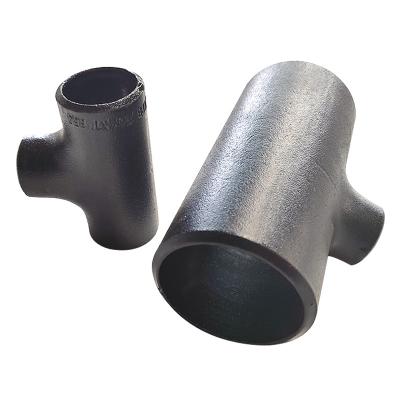 China Carbon Steel Asme B16.9 Pipe Fitting Tee Seamless Straight / Reducing 1/2inch for sale