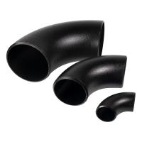 China 24inch Pipe Fitting Elbow Carbon Steel Butt Welded Black 45 Degree ASME for sale