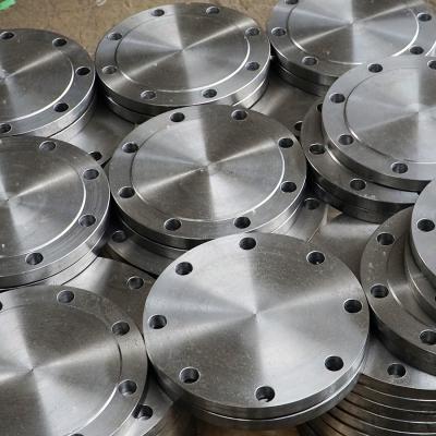 China DN600 Carbon Steel Blind Flange ASME B16.5 A105 RST37.2 RF CL300 for sale