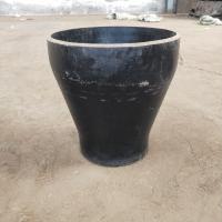 China ASME B16.9 Mild Steel Buttweld Fittings Black Concentric Reducer In Pharmaceutical for sale