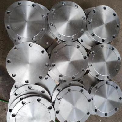 China DIN A105 Carbon Steel Blind Flange Class 300 Forged for sale