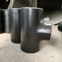 China ASME B 16.9 ASTM A234 WPB Pipe Fitting Reducing Tee for sale