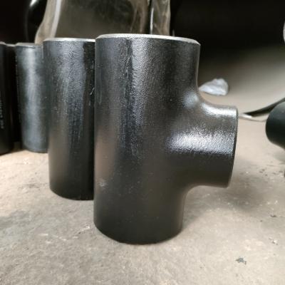 China ASME B 16.9 ASTM A234 WPB Pipe Fitting Reducing Tee for sale