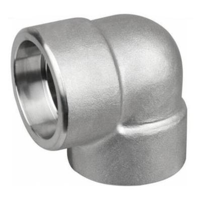 China Anti Abrasion 90 Degree A105 Stainless Steel Forged Fittings for sale