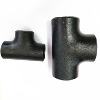 China 4 Inch ASME B16.11 Black Pipe Tee For Metallurgy for sale