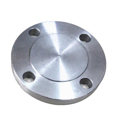 China Black Coating ASME B16.5 8 Inch Carbon Steel Blind Flange for sale