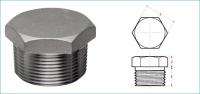 China Hex Head SCH STD GB Stainless Steel Forged Fittings for sale