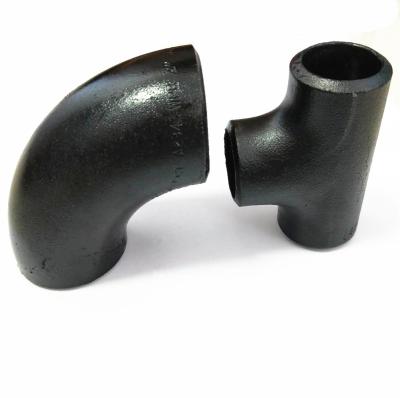 China SS304L Grade Steel BS 4504 WPB Butt Weld Tee for sale