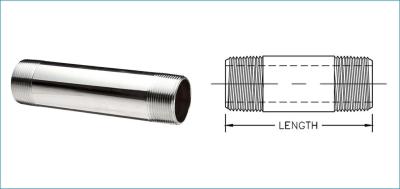 China PBE Ends 2500mm 9000 LBS Stainless Steel Forged Fittings for sale