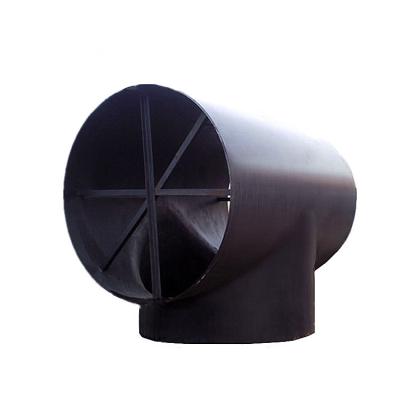 China Seamless Schedule 40 WPB DN15 Pipe Fitting Tee for sale