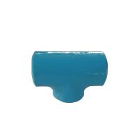 China ASTM A234 Wpb Seamless Sch80 15mm Equal Tee Fitting for sale