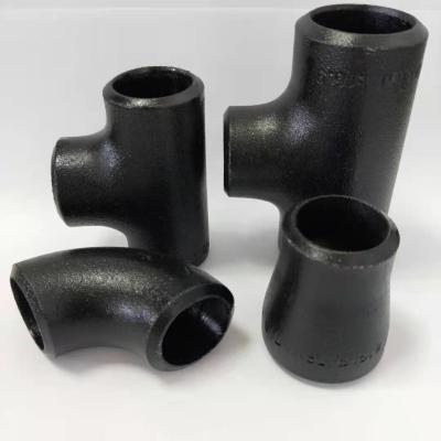 China SGS Ansi B16.9 Reducing Tee Carbon Steel Pipe Fitting for sale