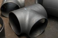 China Buttweld Tee Carbon Steel Pipe Fitting A234 Wpb Seamless for sale