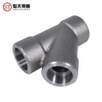 China 9000lb Ansi B16 11 Y Type Tee Stainless Steel Forged Fittings for sale