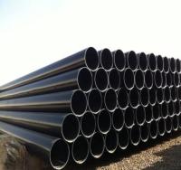 China 8mm API 5L Psl2 X42 Black Round Straight Seam Welded for sale