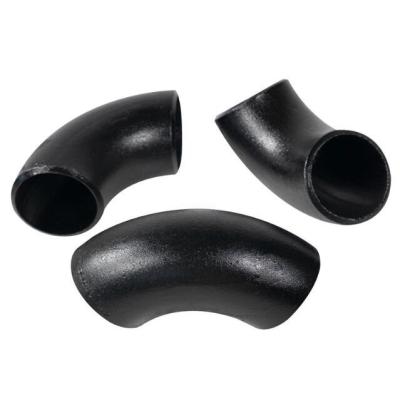China 1 Inch Carbon 90 Degree Elbow Steel Seamless Butted Welding ASME for sale