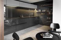 China Highly ODM/OEM Waterproof Glossy Kitchen Cabinet for House Kitchen Modern Design Styl for sale