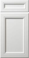 China Melamine Board Carcase Popular Kitchen Cabinets for High End Villa Apartment Renovation for sale