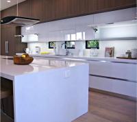 China Modular Kitchen Cabinets Most Popular High Gloss Cabinet for House Villa Apartment for sale