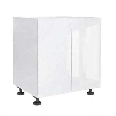 China Villa/Apartment Customized Veneer Color Glossy Kitchen Cabinets Door with Durable Finis for sale