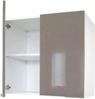 China Villa/Apartment Customized Veneer Color Glossy Kitchen Cabinets Door with Durable Finis for sale