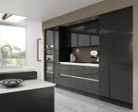China House Villa Apartment 2022 Modern Kitchen Cabinet with Durable Quartz Stone Countertop for sale