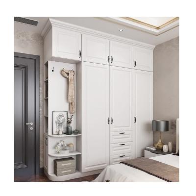 China Contemporary Modern Design Style Moisture Resistance Bedroom Furniture Closet Wardrobe for sale