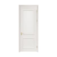China Contemporary Style Side Opening Luxury Custom Interior Doors with Frames Wood in White for sale