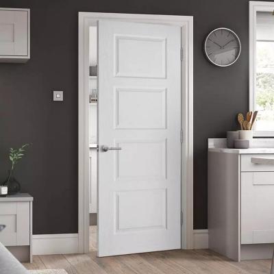 China YALIG Modern House Interior Wooden Door with Side Opening and Waterproof Feature for sale