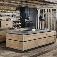 China Customized Veneer Color Shaker Inset Framed Design Kitchen Cabinet for Villa/Apartment for sale